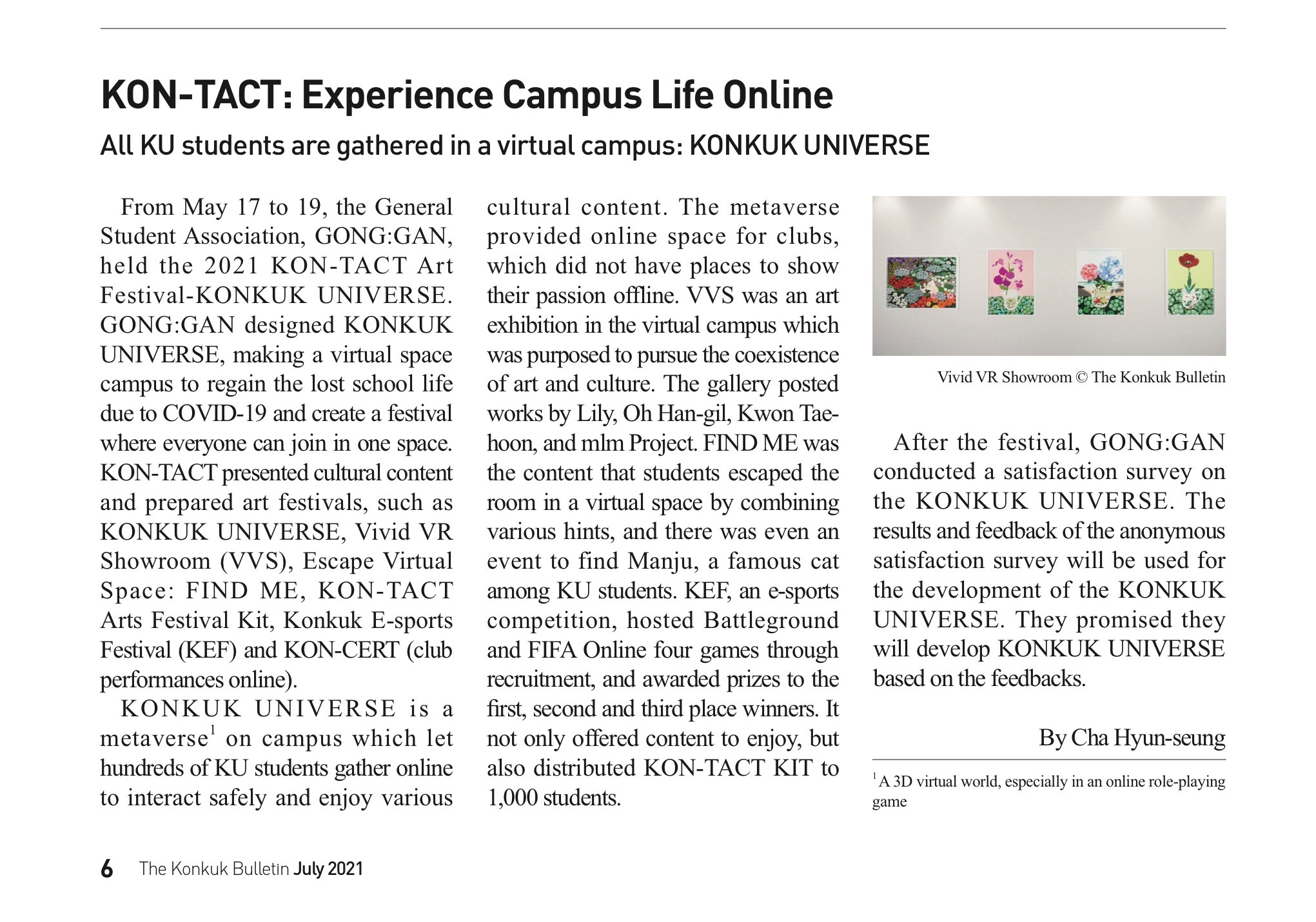 KON-TACT: Experience Campus Life Online